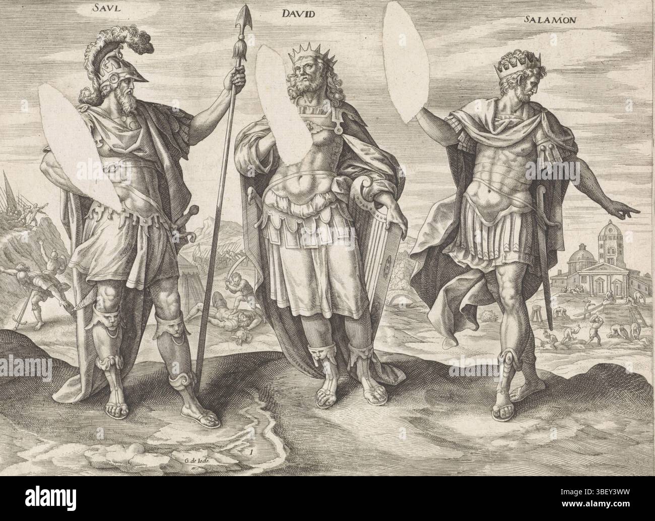 Antwerp, Jode, Gerard de, Vos, Maerten de, Thesaurus sacrarum historium ...