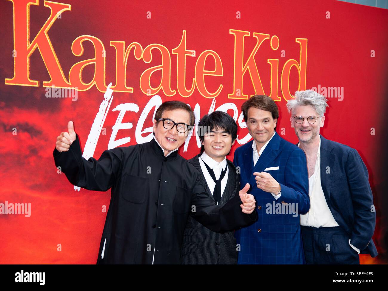 'Karate Kid: Legends' World Film Premiere Featuring: Jackie Chan, Ben ...