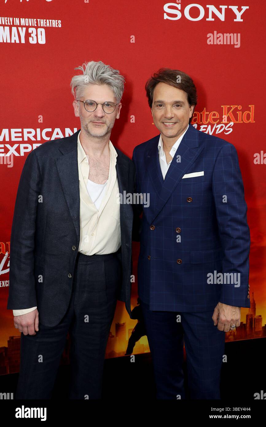 World Film premiere of 'Karate Kid: Legends' at SVA theatre in New York ...