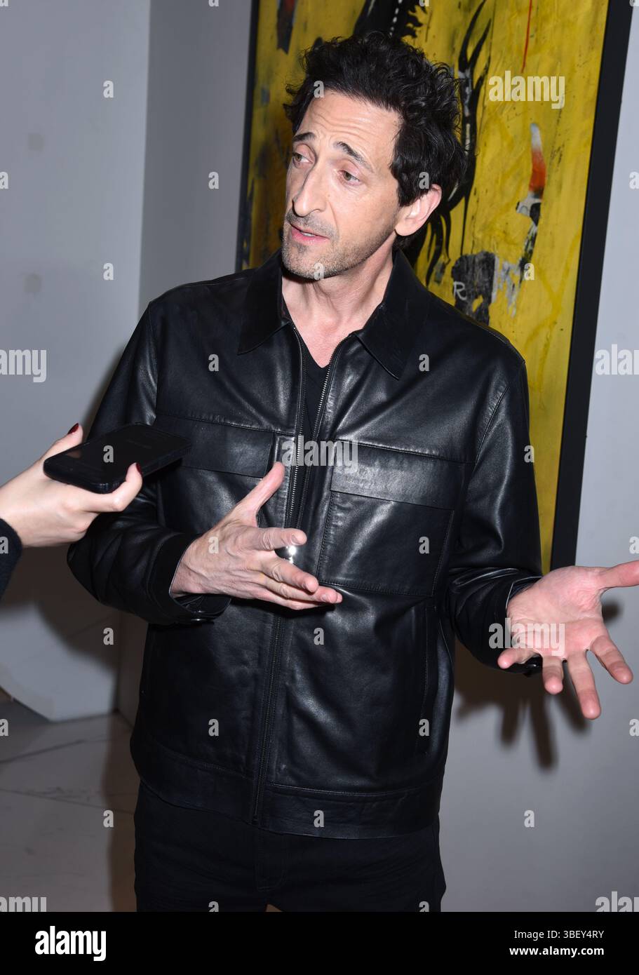 Opening night of his art exhibit 'Made In America' The opening is at ...