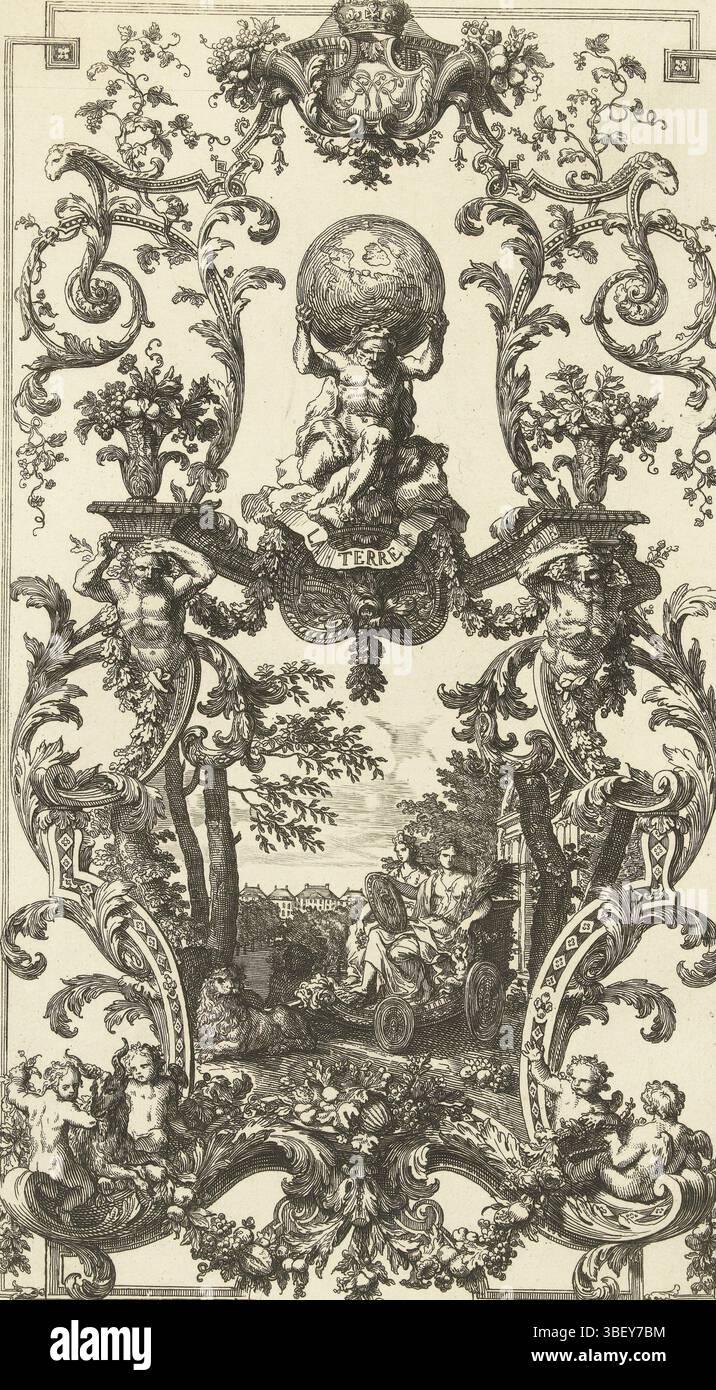 Amsterdam, Marot, Daniël (I), Netherlands, Panels with arabesque and ...