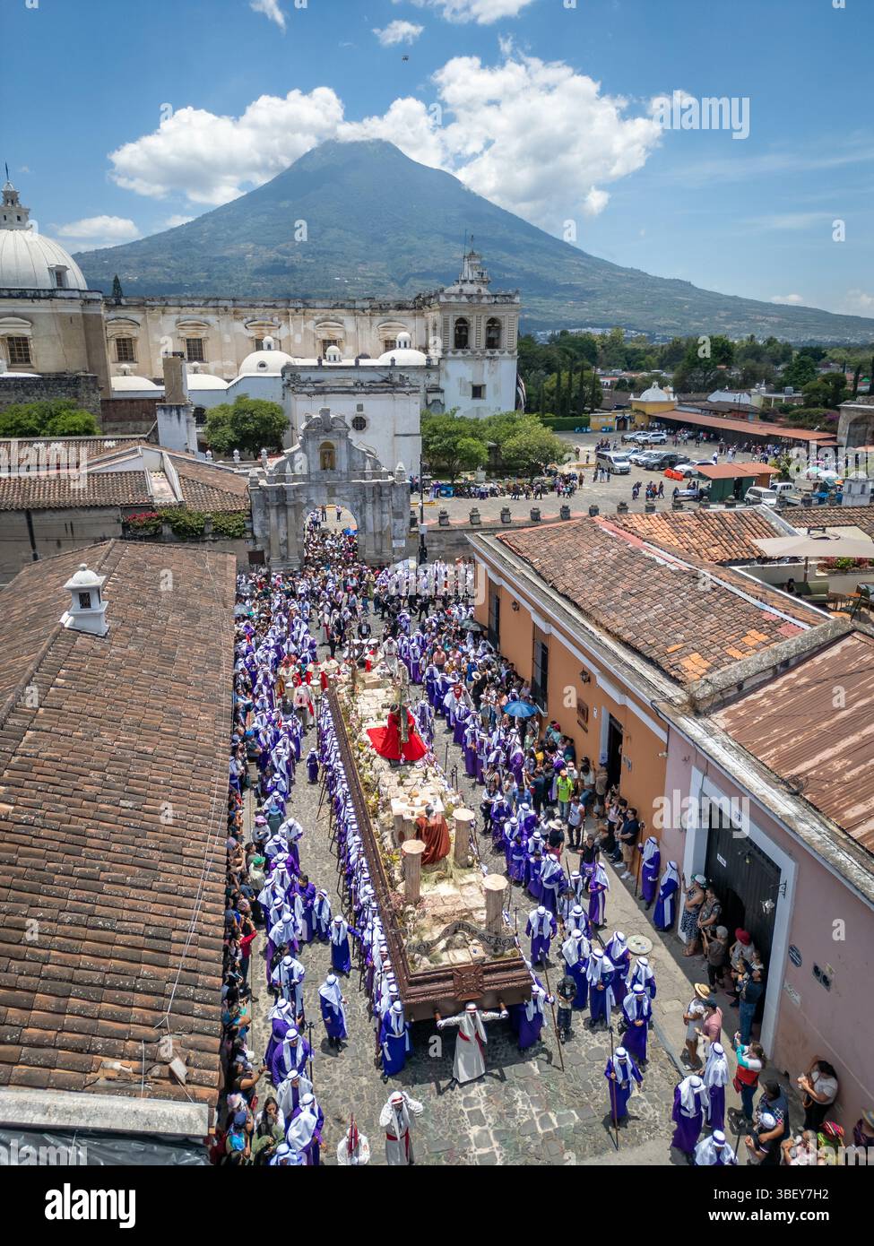 Holy Week celebrations in Antigua, Guatemala Stock Photo - Alamy