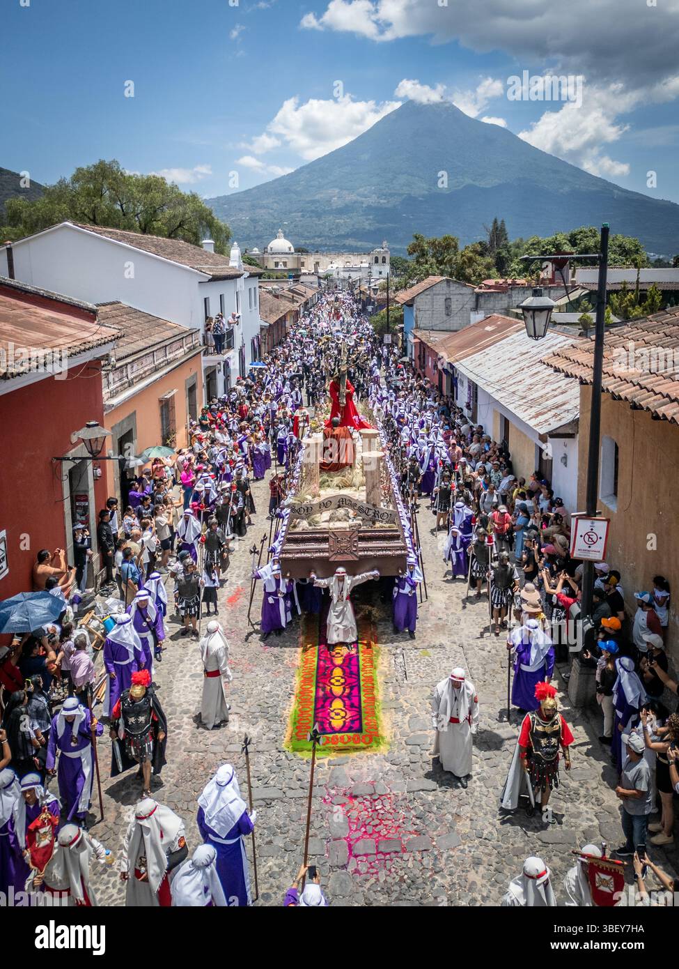 Holy Week celebrations in Antigua, Guatemala Stock Photo - Alamy