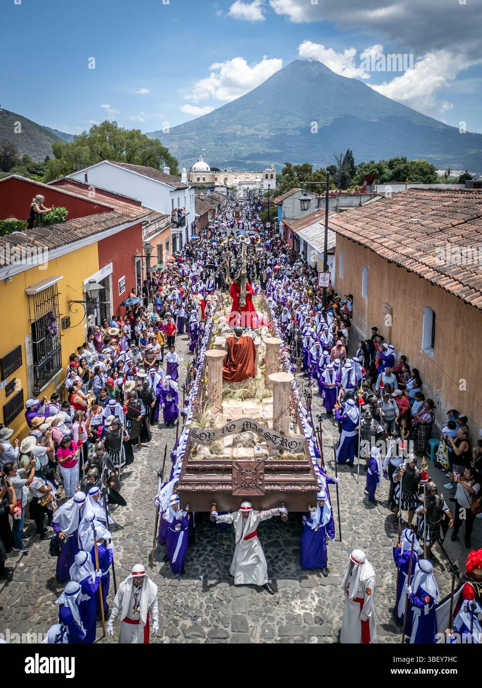 Holy Week celebrations in Antigua, Guatemala Stock Photo - Alamy