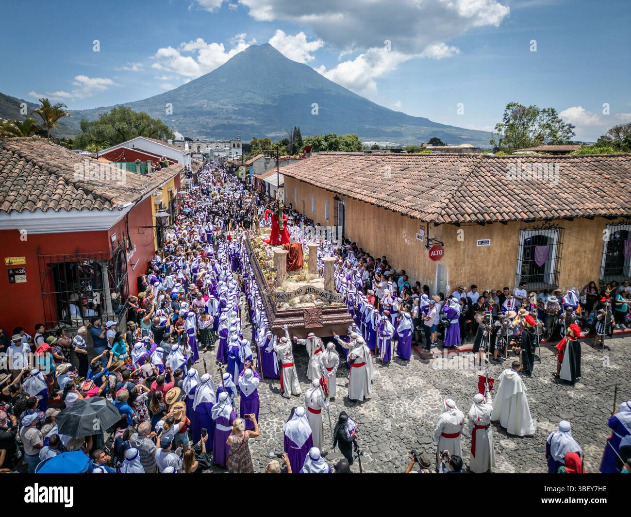Holy Week celebrations in Antigua, Guatemala Stock Photo - Alamy