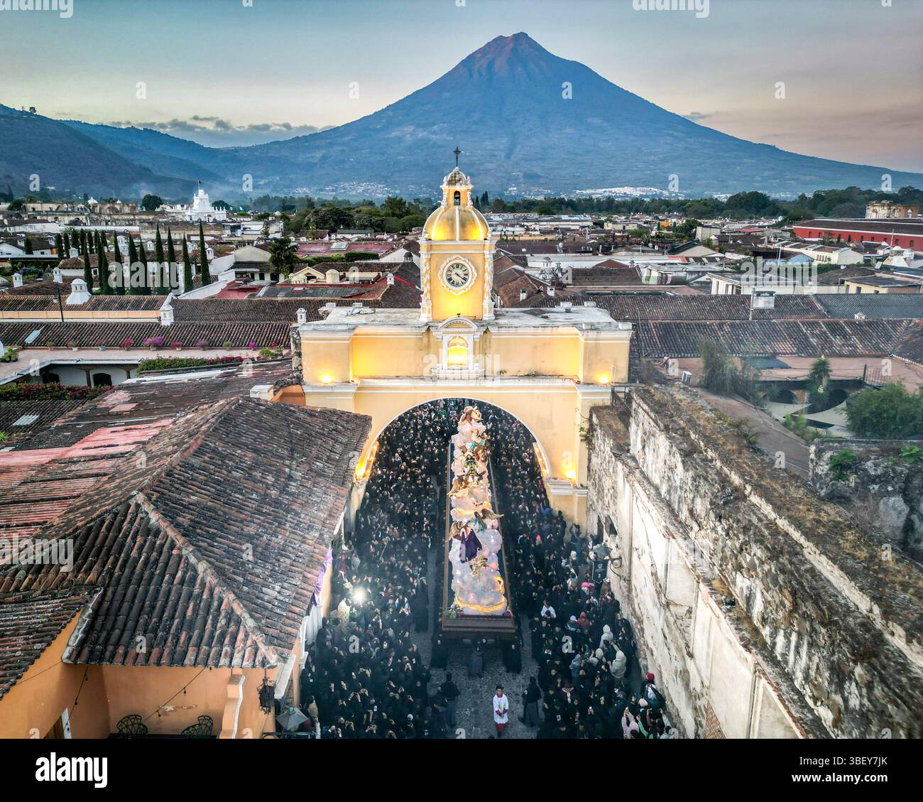 Holy Week celebrations in Antigua, Guatemala Stock Photo - Alamy