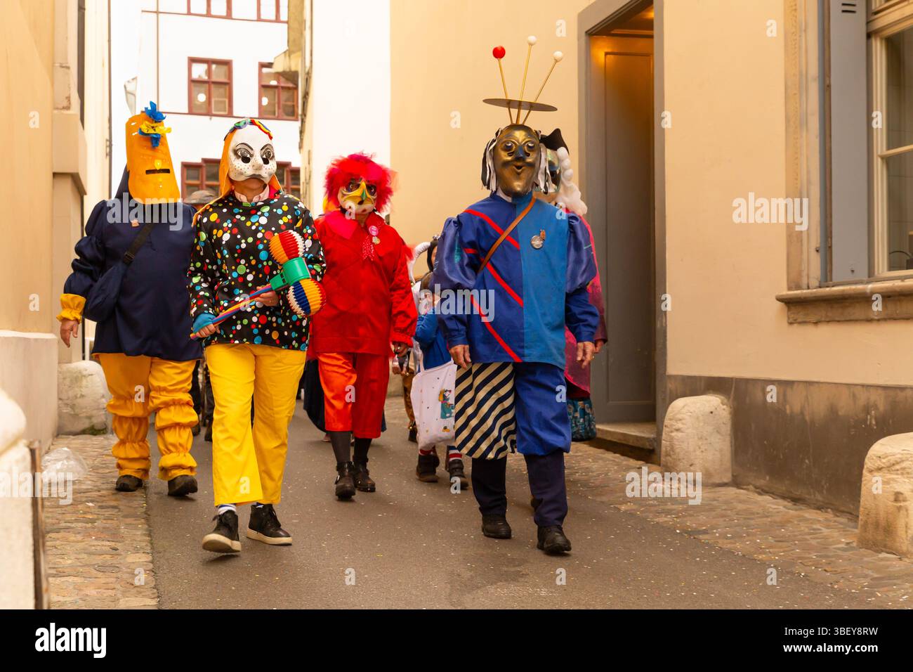 Switzerland basel carnival carnival shrove hi-res stock photography and ...