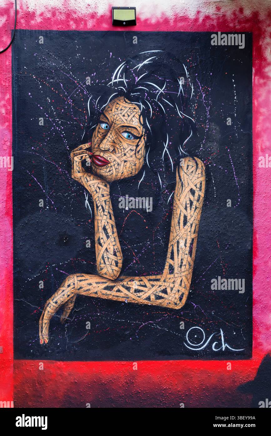 Amy Winehouse Graffiti, Camden Town, London, England Stock Photo - Alamy