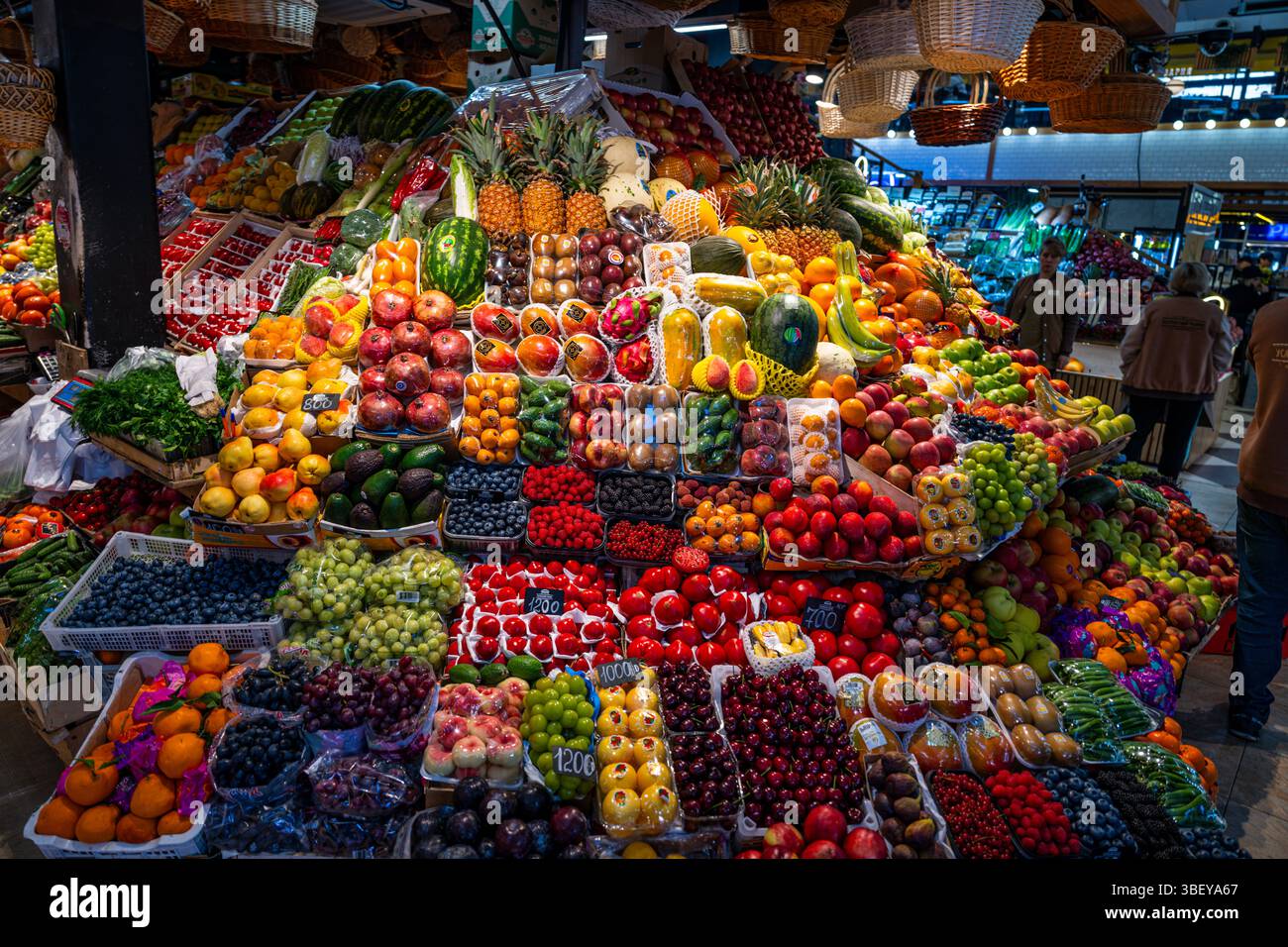 Outdoor farm market stalls hi-res stock photography and images - Alamy