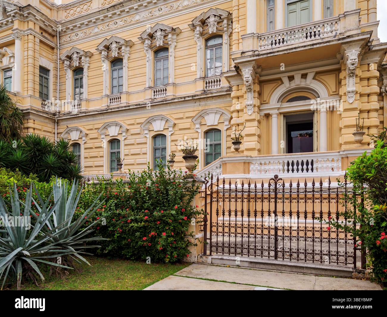 Museum of Anthropology housed at the Canton Palace, Paseo de Montejo ...