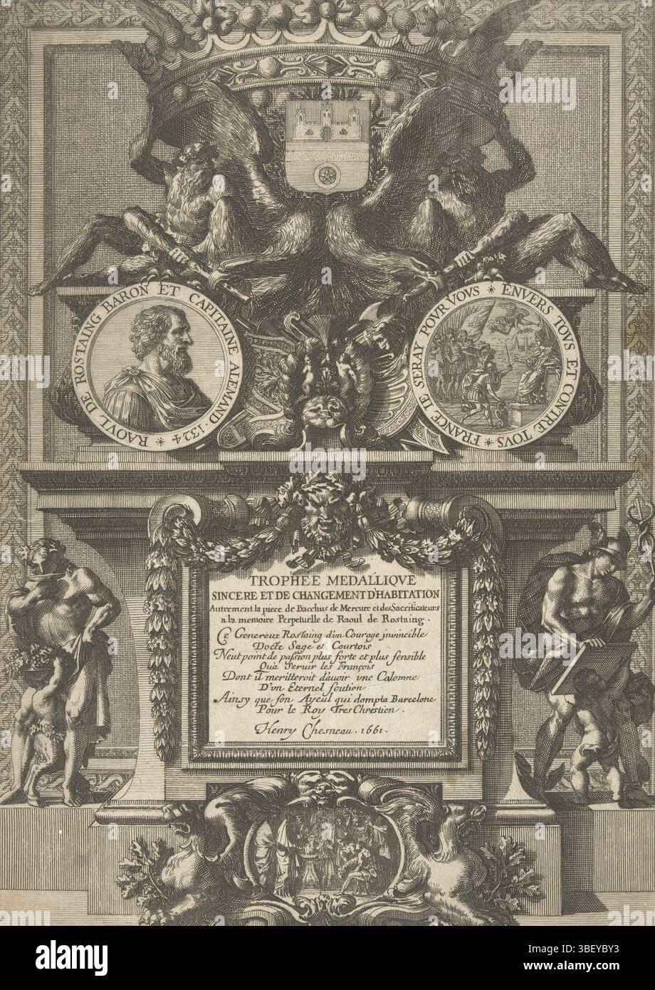 Monument voor raoul de rostaing hi-res stock photography and images - Alamy