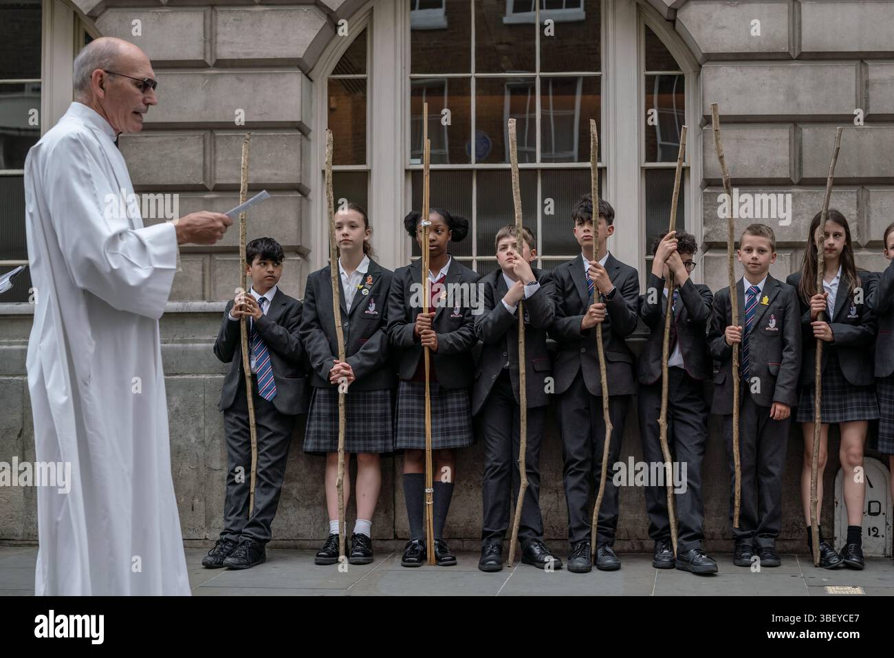 London, UK. 29th May 2025. Reverend Dr John Barker, associate Priest of ...