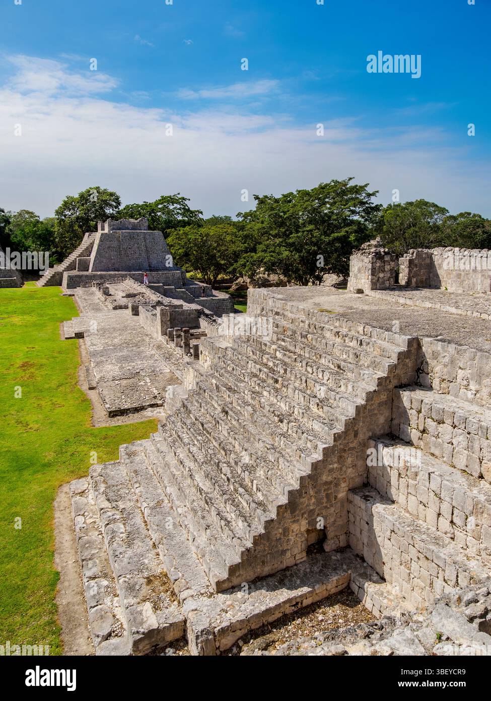 Great Acropolis, Edzna Archaeological Site, Campeche State, Mexico ...