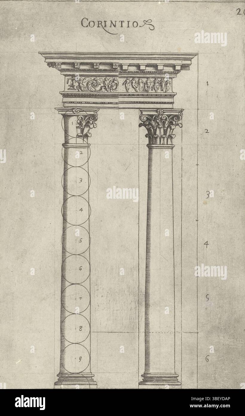 Two corintic columns hi-res stock photography and images - Alamy