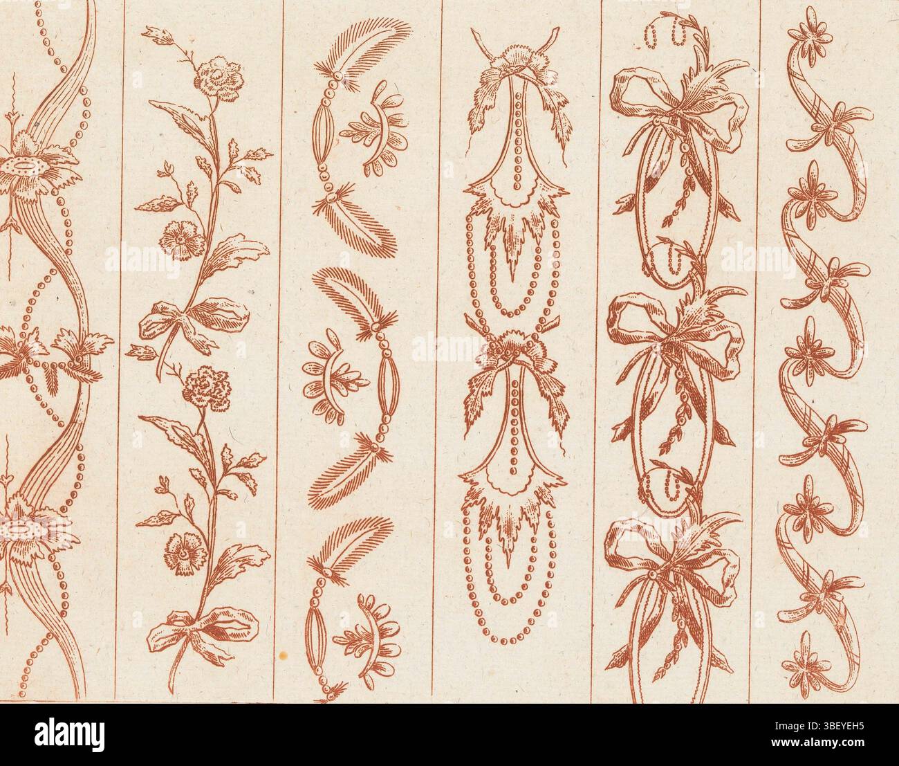 Lyon, Echantillon, Jean Baptiste, Designs for embroidery, Desseins des ...