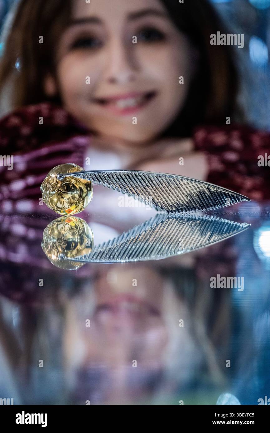 London, UK. 30 May 2025. Harry Potter, A Presentation 'Golden Snitch ...