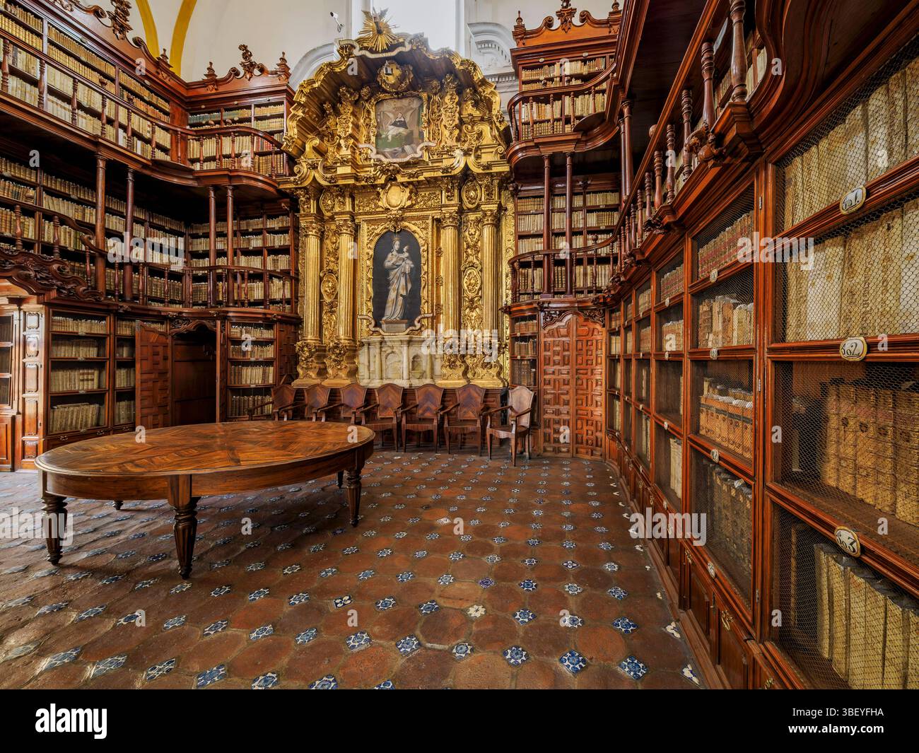 Biblioteca Palafoxiana, the oldest public library in the Americas ...