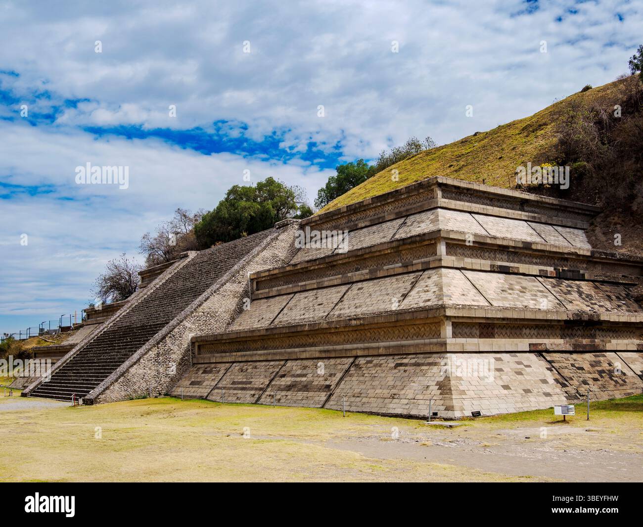 The Great Pyramid Archaeological Site, Cholula, Puebla State, Mexico ...