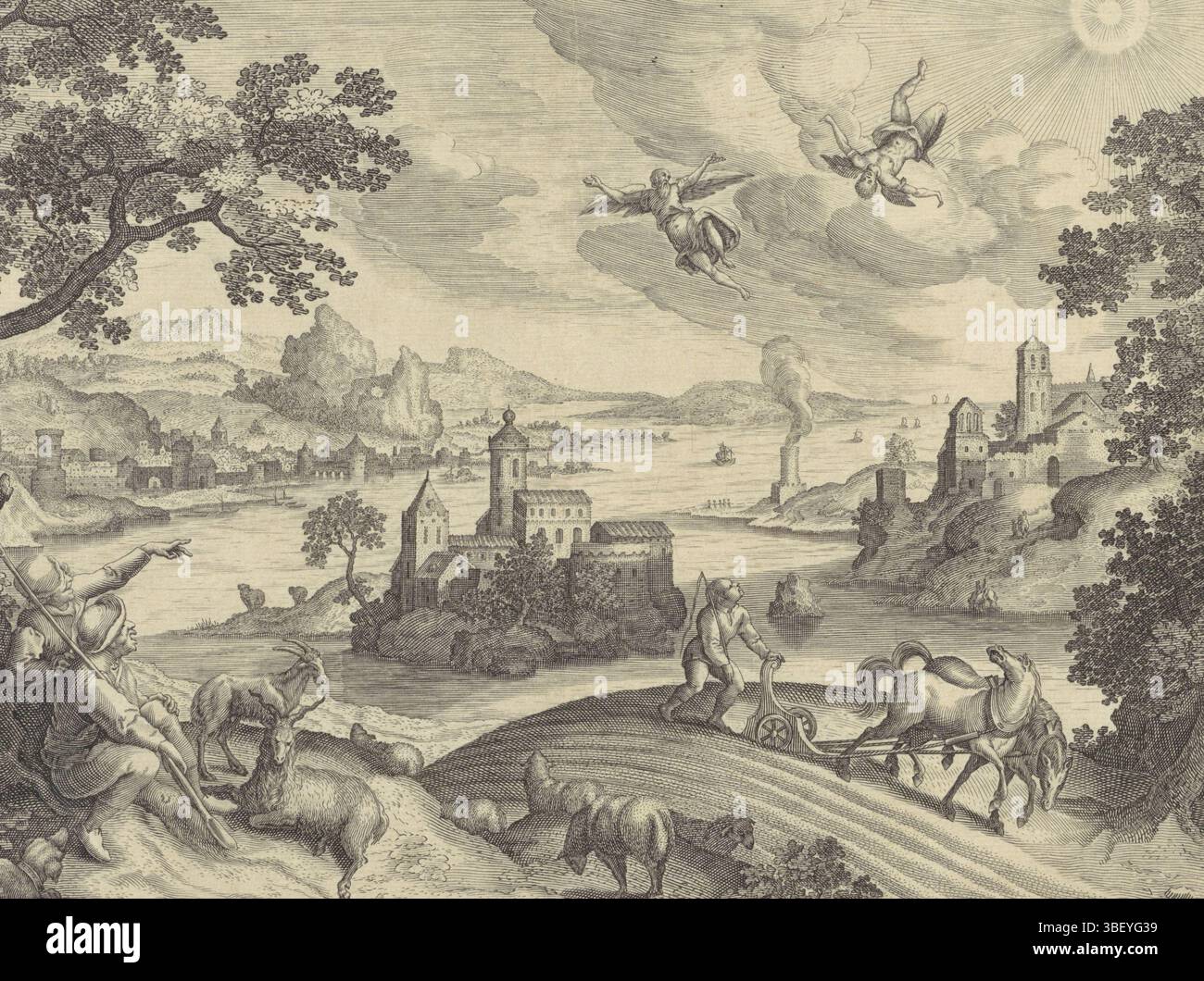 Prague, Sadeler, Aegidius, Nederlanden, Bol, Hans, Landscapes with ...