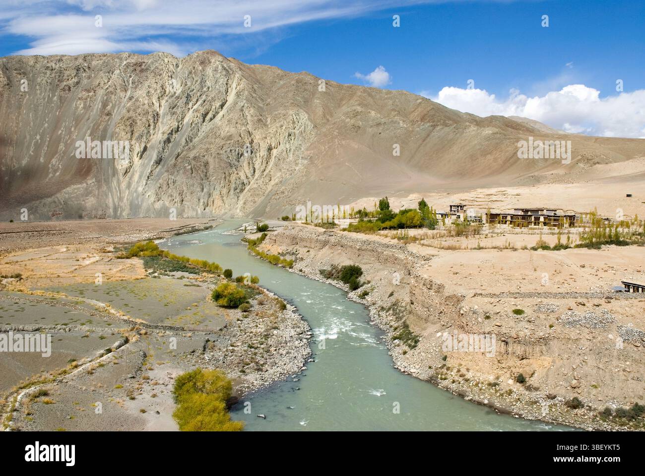 Indus River valley, Leh district, Ladakh region, state of Jammu and ...