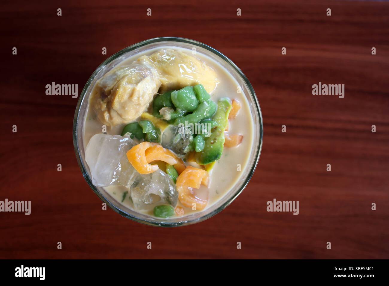 Es Teler Nangka Durian. Es Teller with Jackfruit and King of Fruit ...