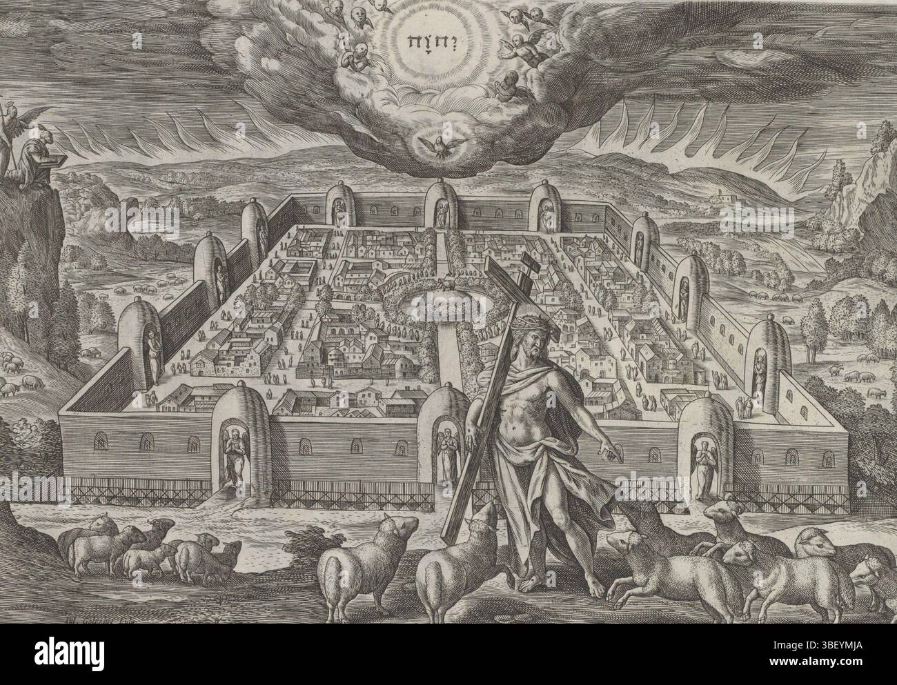 Amsterdam, Visscher, Claes Jansz. (II), Vos, Maerten de, Goltzius ...