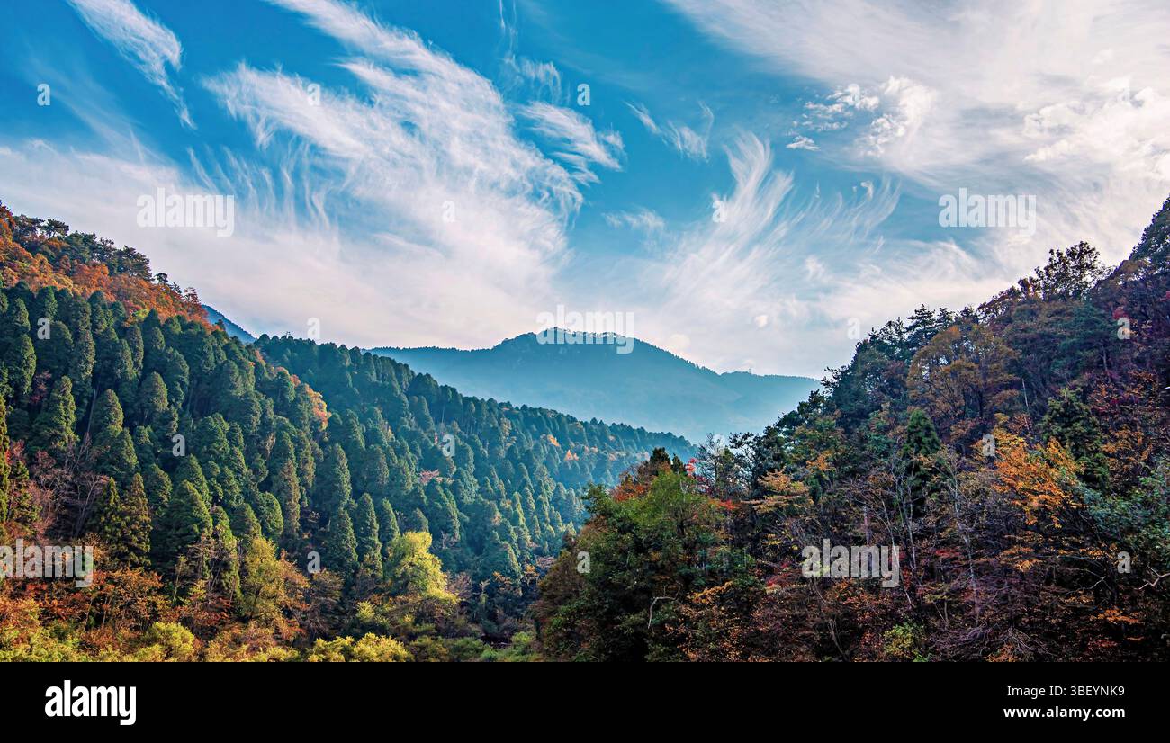 Lushan (Mount Lu), Jiujiang City, Jiangxi, China. Lushan is a UNESCO ...