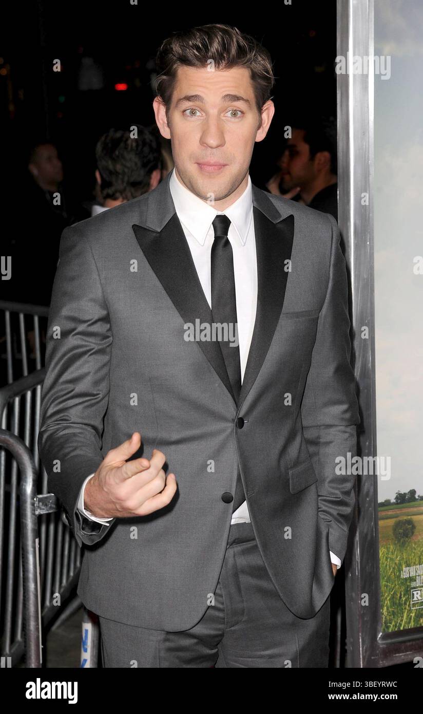 John Krasinski at the premiere of 'Promised Land' at AMC Loews Lincoln ...