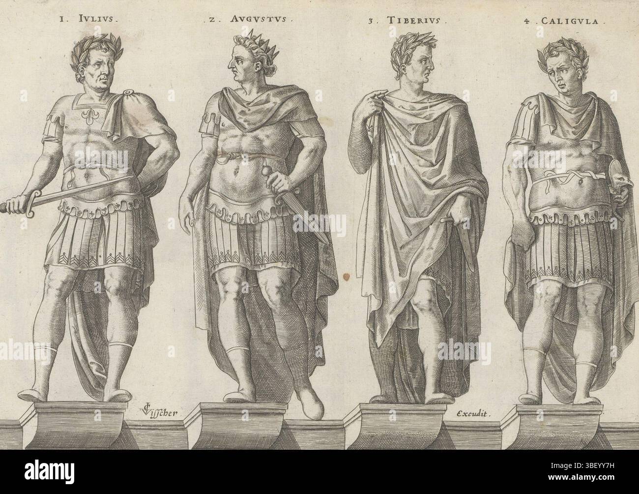 Monosticha de ordine imperatorum hi-res stock photography and images ...