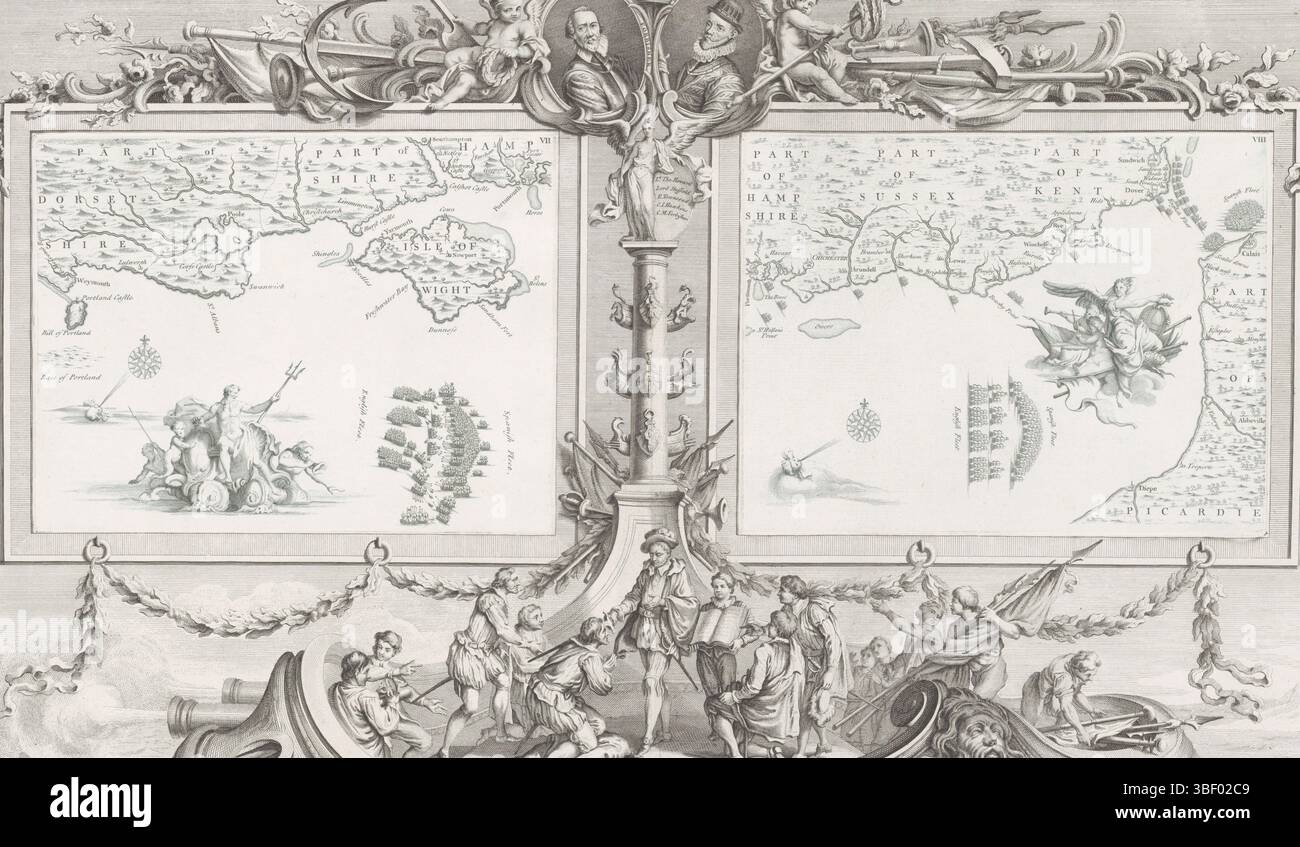 London, Pine, John, Gravelot, Hubert François, Adams, Robert, Ryther ...