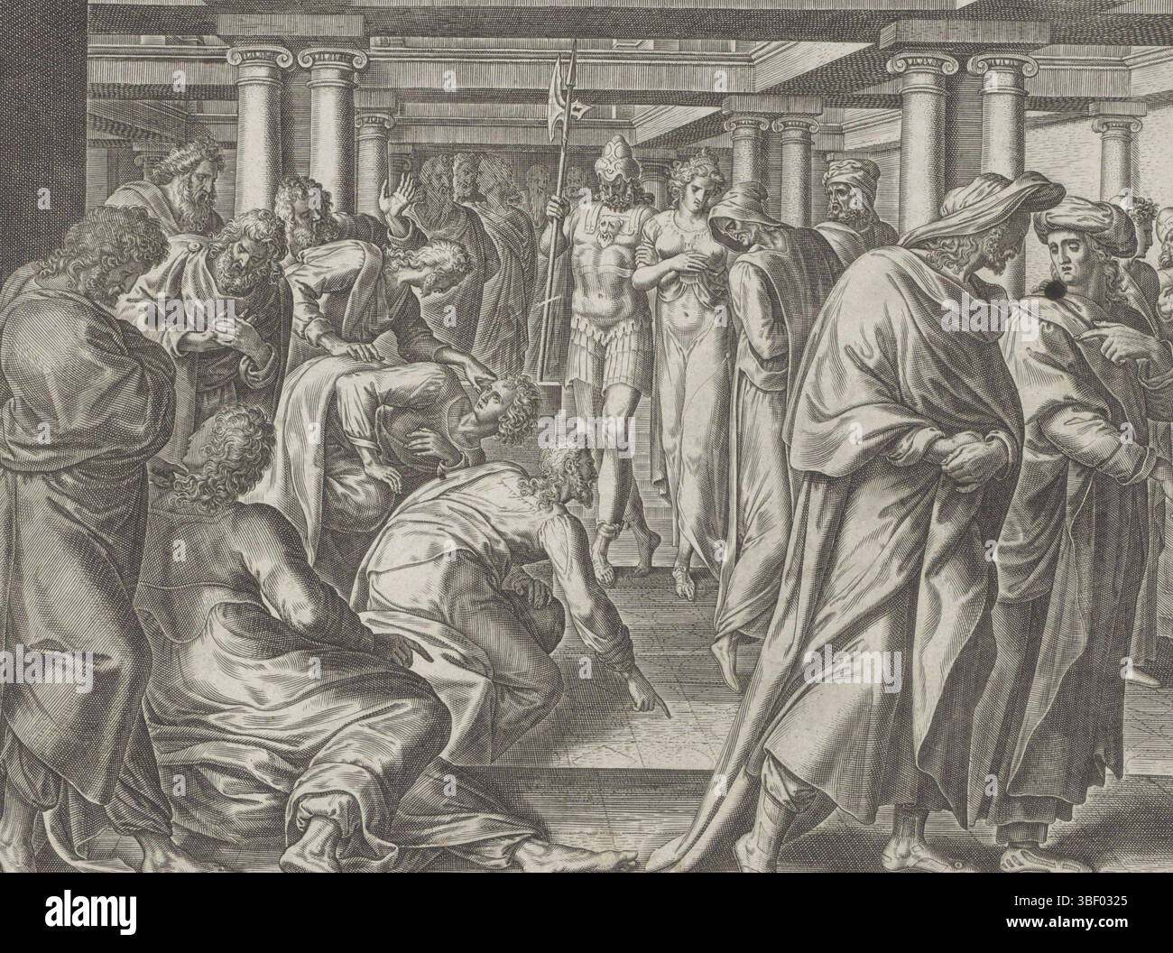 Blocklandt, Anthonie, Antwerp, Galle, Philips, Six scenes with Christ ...