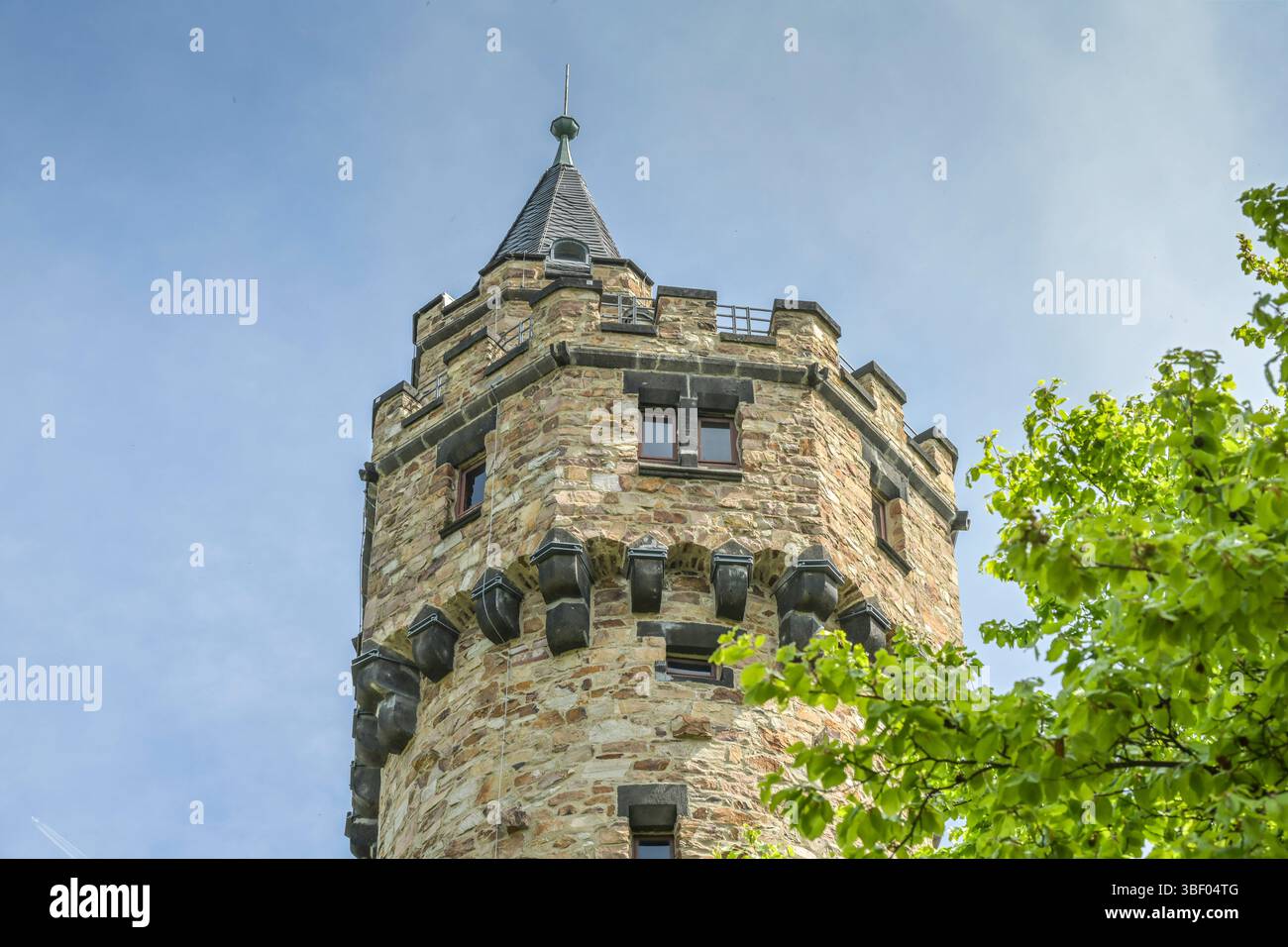 Kaiser-Wilhelm-Turm auf dem Schläferskopf, Wiesbaden, Hessen ...