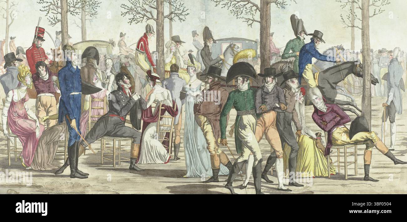 Paris, Martinet, Aaron, France, Vernet, Carle, Promenade de Longchamp ...