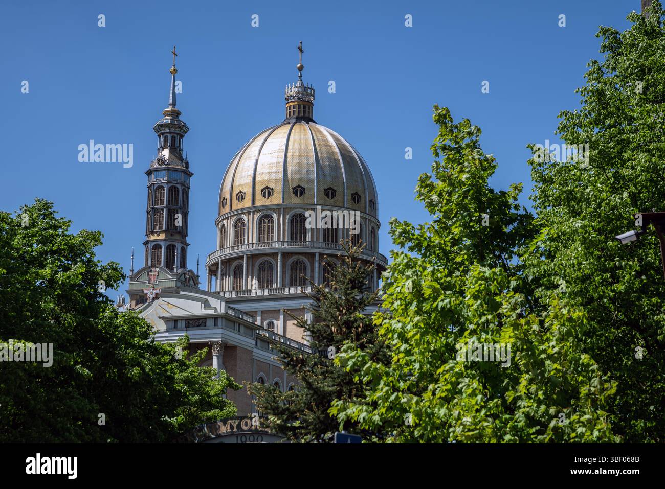 Licheń, Poland, Basilica of the Blessed Virgin Mary. Polen, Basilika ...