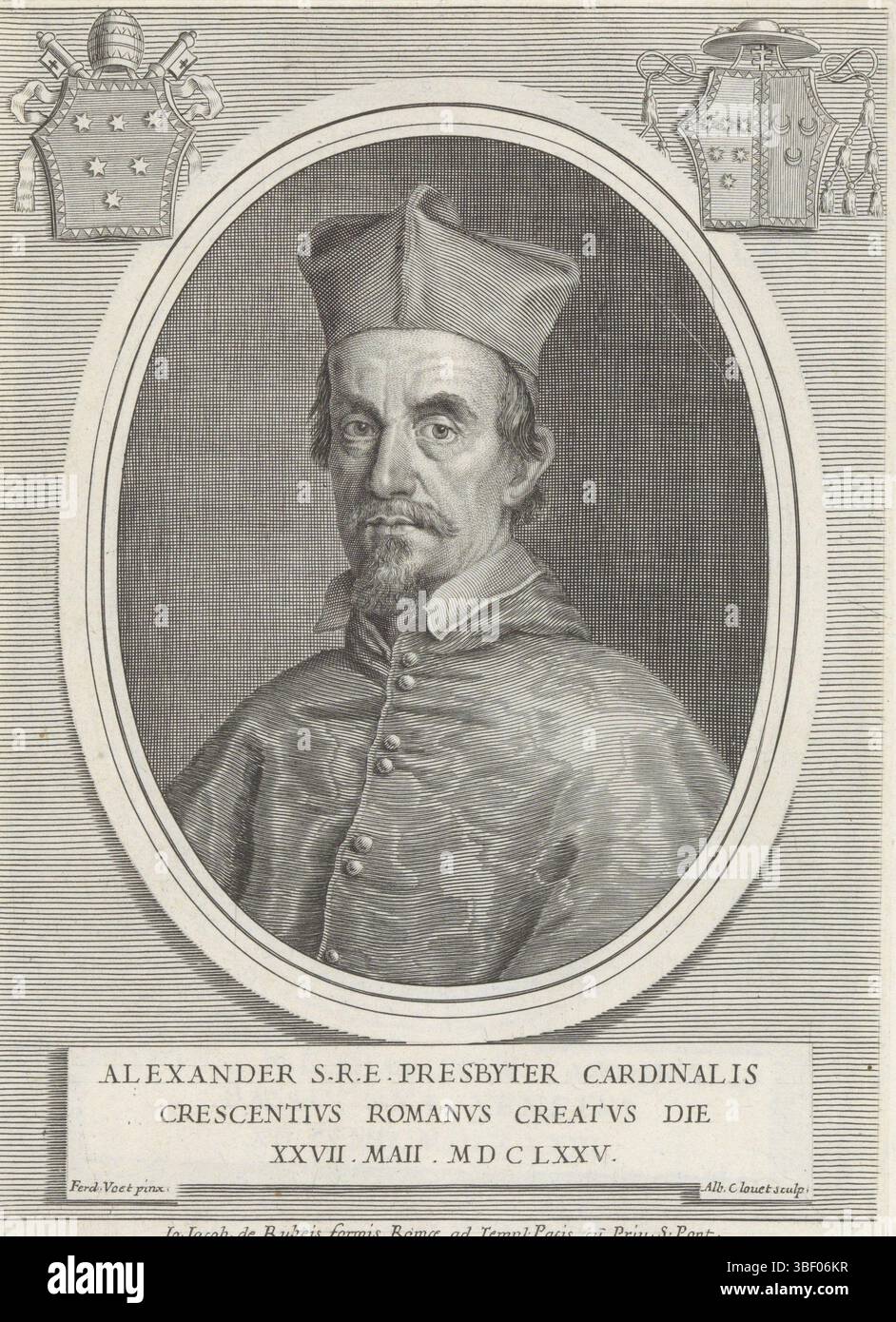 Innocent XI, Clemens X, Rome, Rossi, Giovanni Giacomo de', Voet, Jacob ...