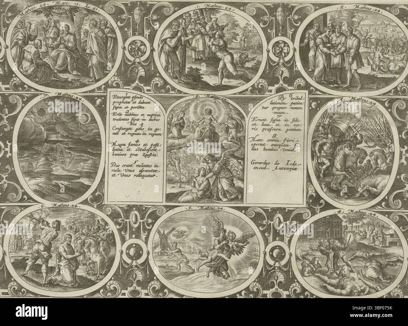 Antwerp, Jode, Gerard de, Signs that point to the downfall of the world ...