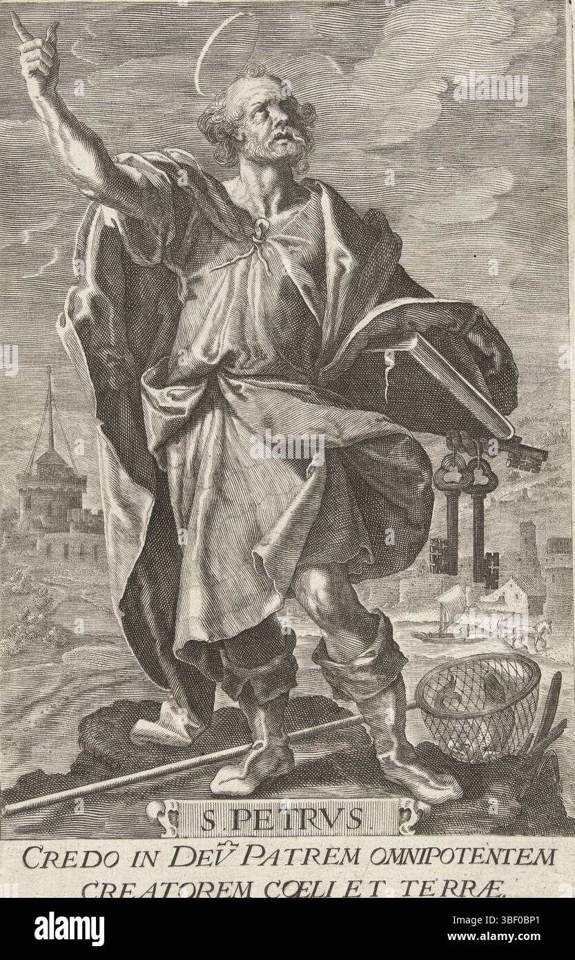 Sadeler, Marcus, Winghe, Joos van, Barra, Johan, Christ and twelve ...