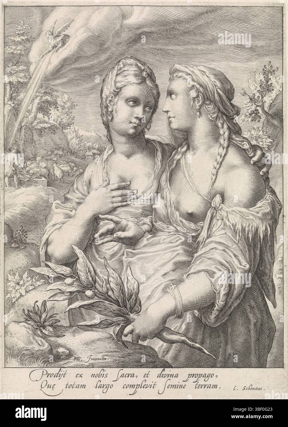 Schonaeus, Cornelius, Goltzius, Hendrick, Matham, Jacob, Saenredam, Jan ...