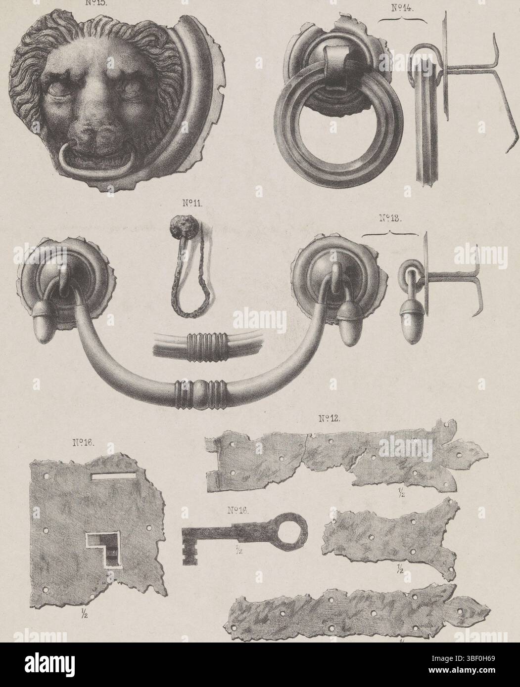 Digged up roman handles hi-res stock photography and images - Alamy