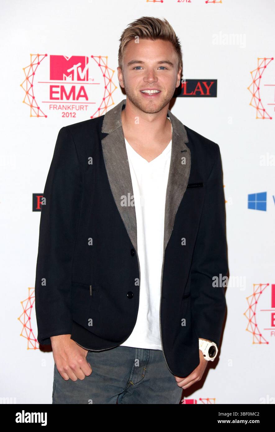Brett Davern at the MTV Europe Music Awards (EMAs) in Frankfurt ...