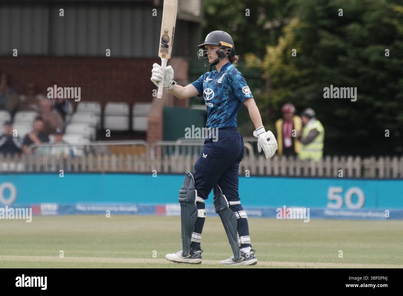Derby, England, 30 May 2025. Amy Jones batting for England Women ...