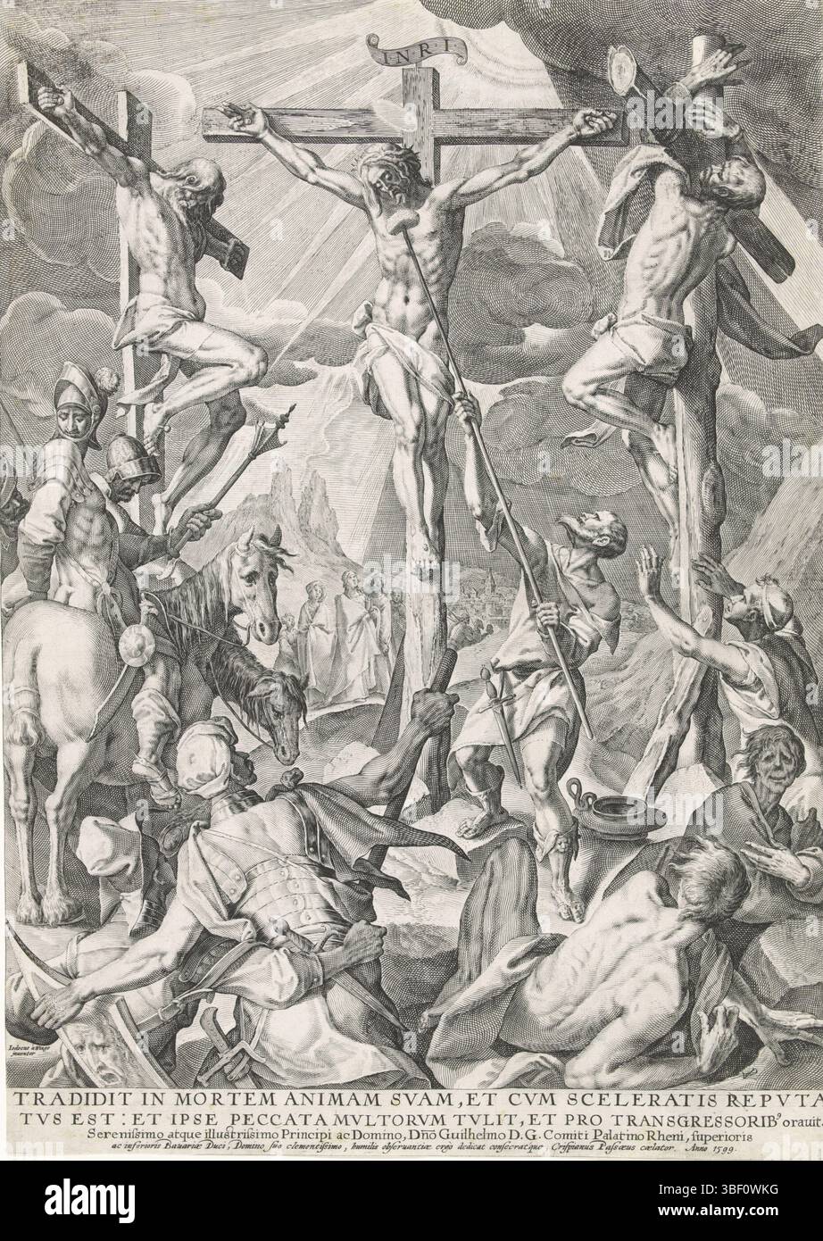 Winghe, Joos van, Cologne, Passe, Crispin of the (I), Crucifixion of Christ, The crucifixion of ...