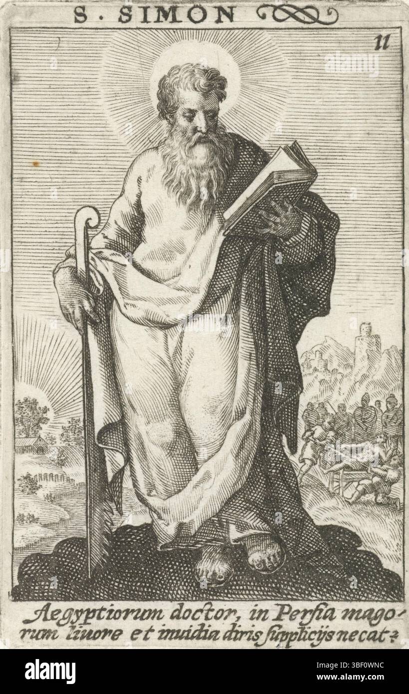 Cologne, Passe, Crispijn van de (I), XII. Apostolos., The twelve ...