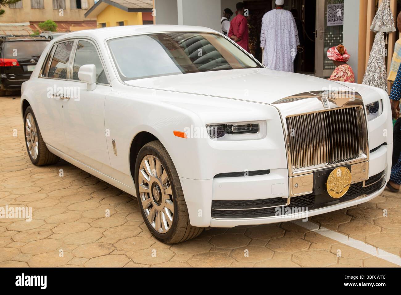 The arrivals of His Imperial Majesty, Owa Clement Adesuyi Haastrup, Owa ...