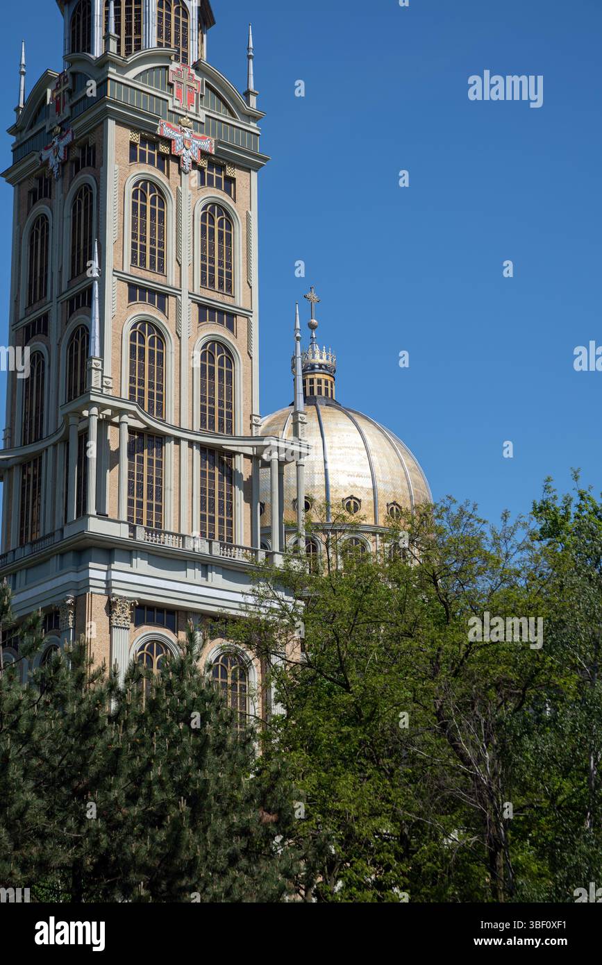 Licheń, Greater Poland; Basilica of the Blessed Virgin Mary. Basilika ...