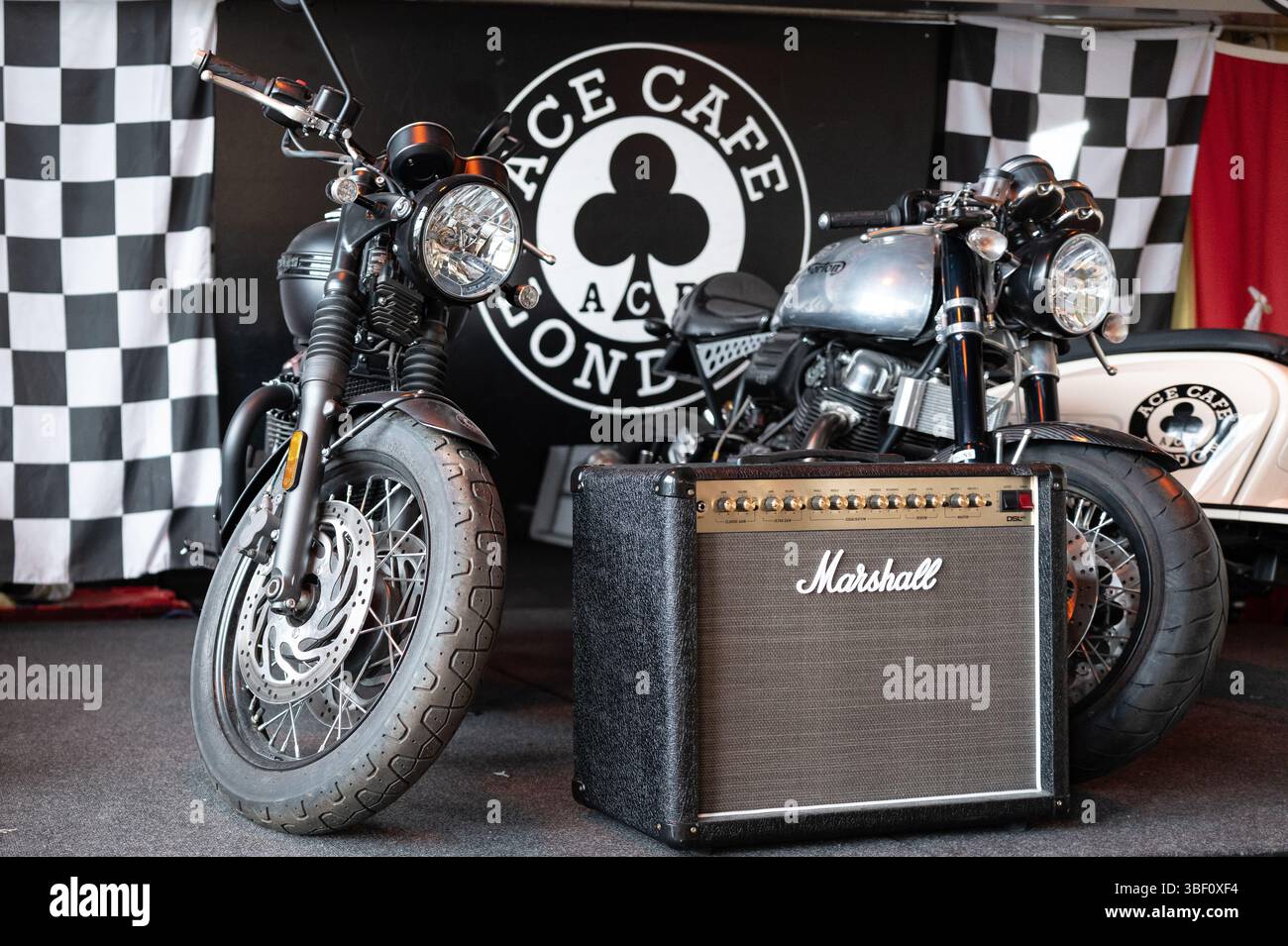 The Ace Cafe was established in 1938, Ace café north London UK Stock ...