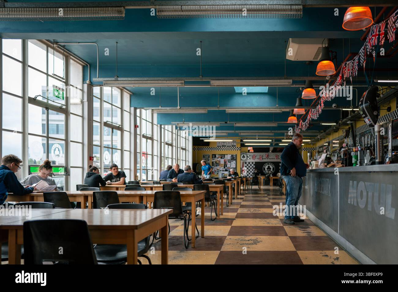 The Ace Cafe was established in 1938, Ace café north London UK Stock ...