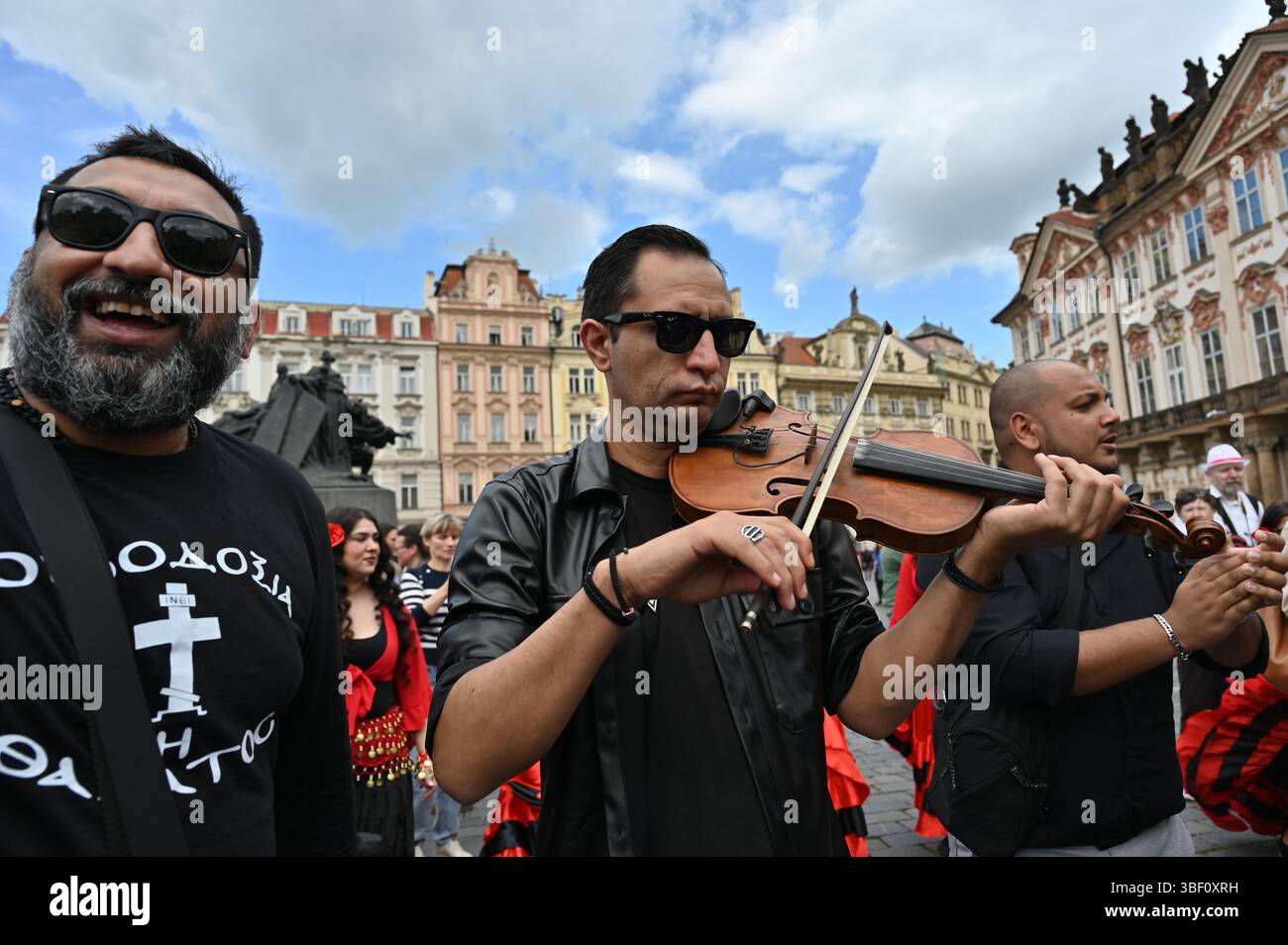 Parade through the centre of Prague on the occasion of Khamoro 2025 ...