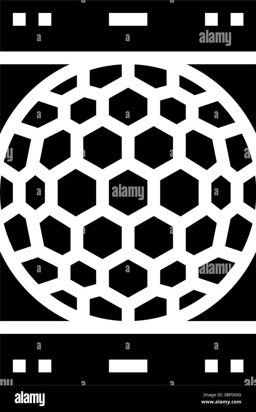 motion detection sensor module glyph icon vector. motion detection ...