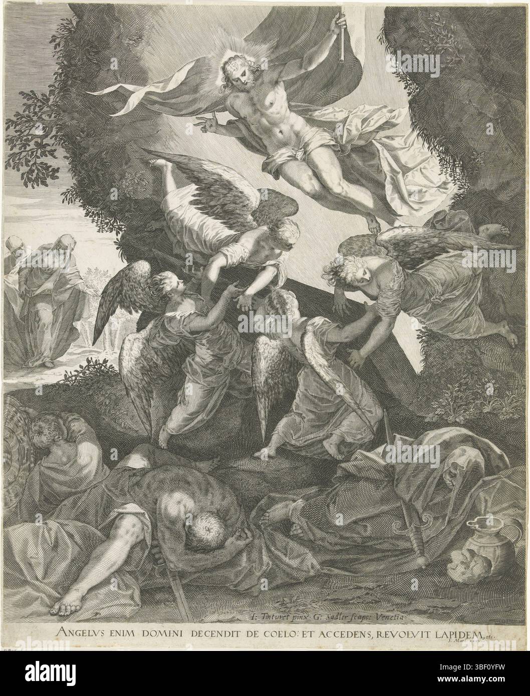 Tintoretto, Jacopo, Venice, Sadeler, Aegidius, Resurrection of Christ ...